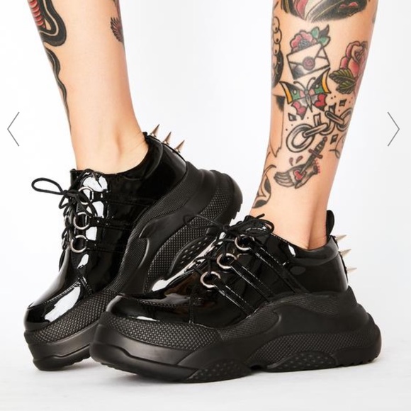 Dolls Kill | Shoes | Dolls Kill Platform Sneakers | Poshmark